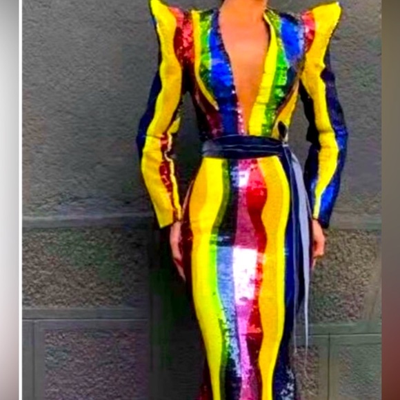 Dresses | Colorful Gown | Poshmark